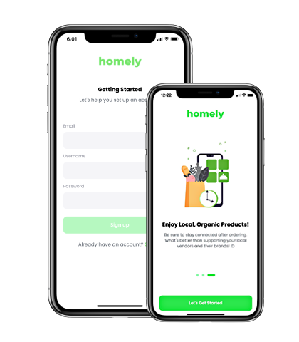 Homely - Discover Local Products, Vendors, Farmers Markets, & More